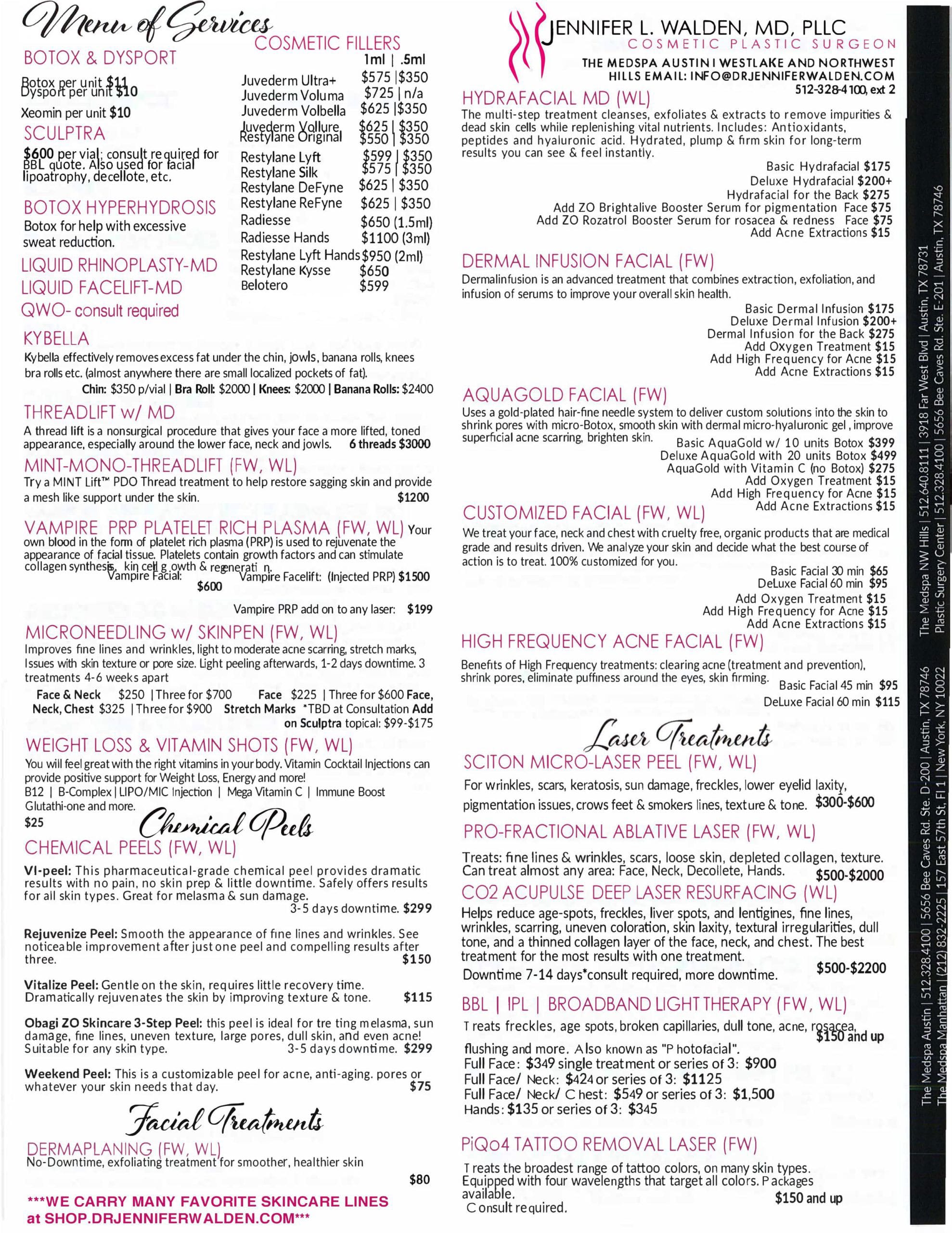 Top Medical Spa in Austin, TX | Dr. Jennifer Walden